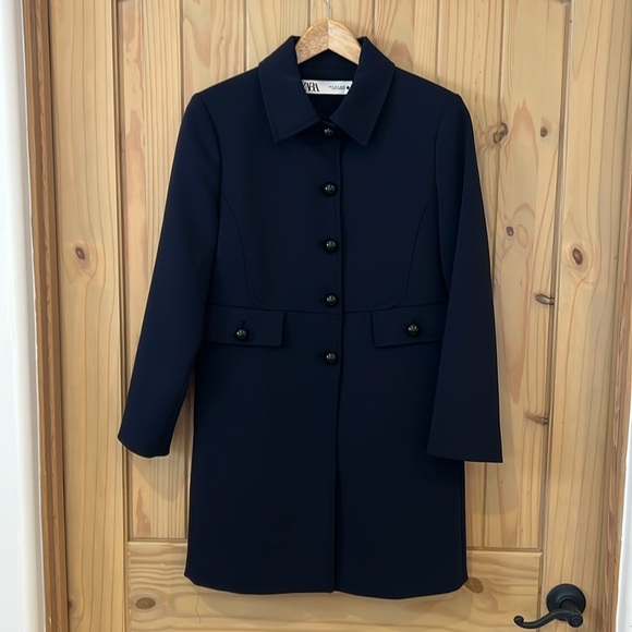Zara | Jackets & Coats | Zara Mod 6s Style Coat Or Coat Dress Gorgeous ...